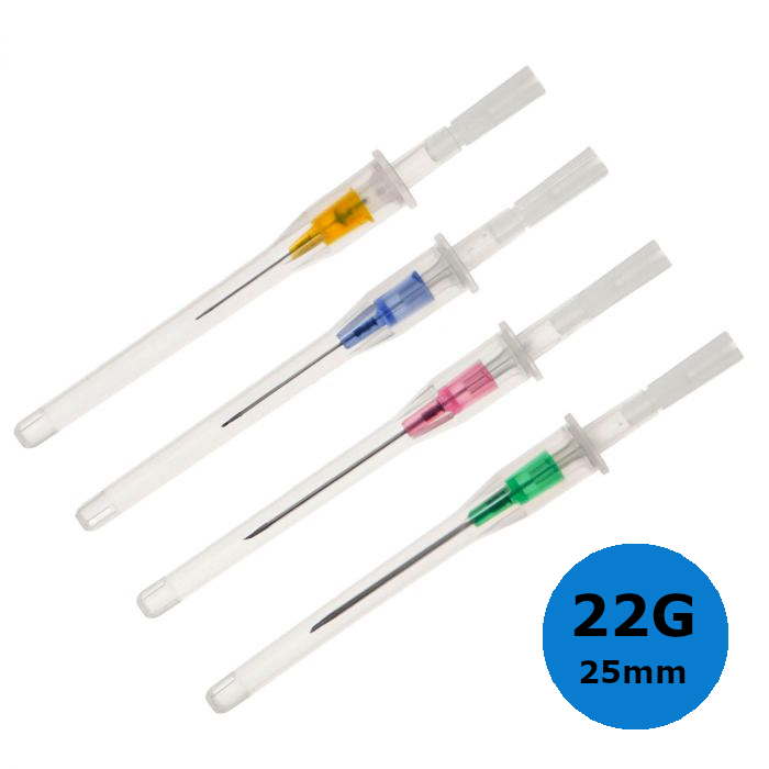 Cathéter court Introcan Certo, 22G 25mm, Bleu, B.Braun, la boîte de 50 ...