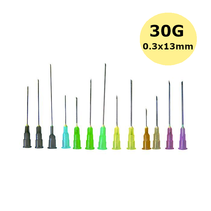 Aiguille BD MICROLANCE 3 JAUNE 30G x 1/2'' 0,30x13mm - FM Medical