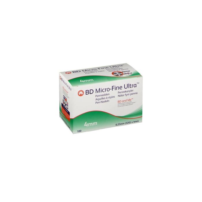 MICRO-FINE ULTRA Aiguille pour stylo 0,23x4mm 32G Boîtes de 100. - FM ...