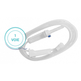 Perfuseur 1 voie avec site d'injection Y - FM Medical
