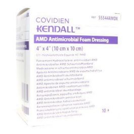 KENDALL FOAM AMD 10 CM X 10 CM Boîte de 10 - FM Medical