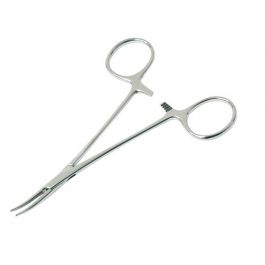 Pince Hémostatique Halstead Courbe sans Griffe 120 mm - FM Medical