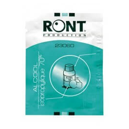 Lingettes à l'alcool isopropylique, Sachet 2 ml, carton de 1000 - FM ...